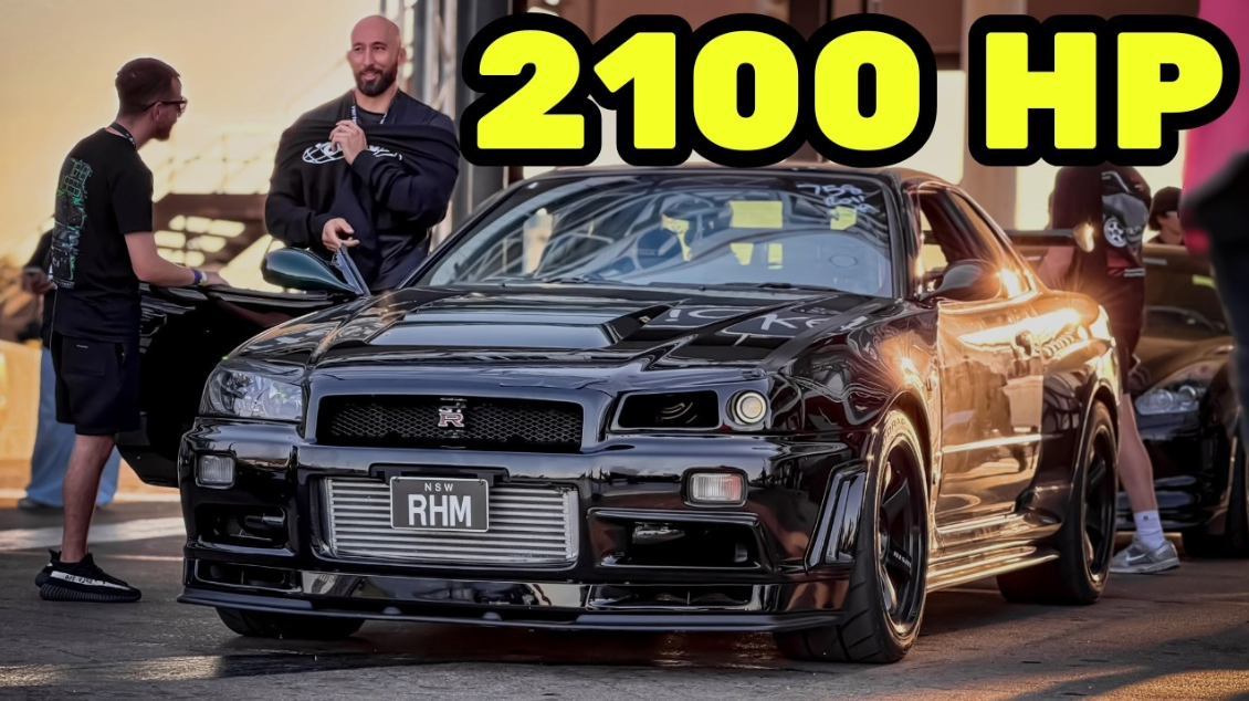 America’s fastest Nissan GTRs battle on the drag strip
