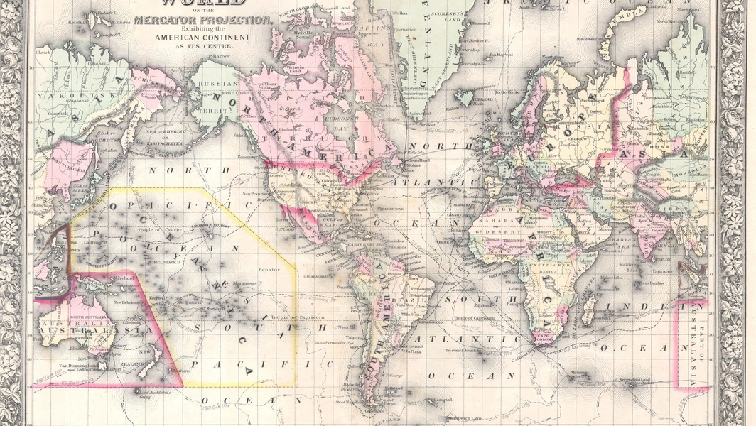 Africa’s true size and map projection distortions