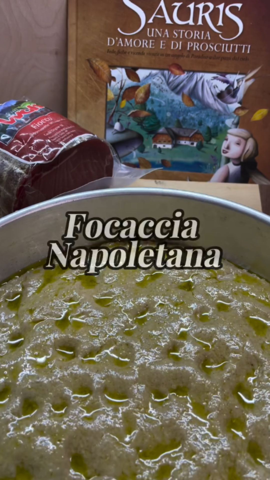 Focaccia napoletana con salumi WolfSauris: ricetta gourmet