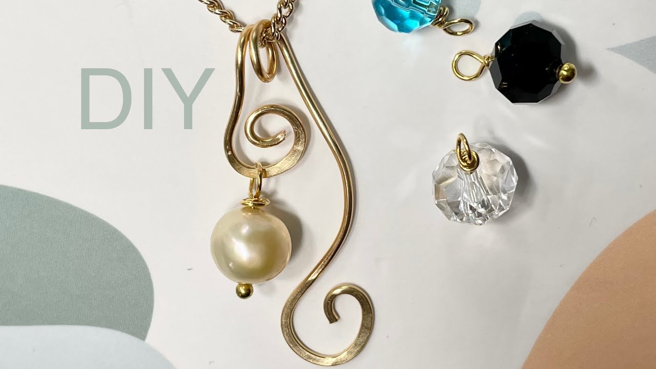 Easy DIY interchangeable pendant you'll want to wear every day