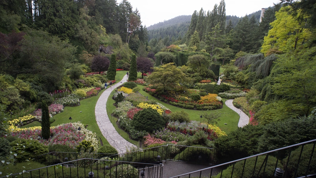 From quarry to blooming paradise at Butchart Gardens