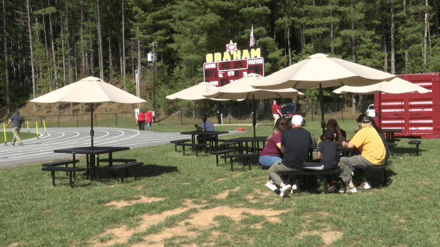 Graham High School nearing reality of Friday night lights at new home field