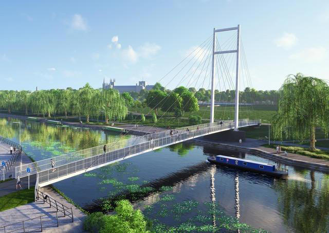 Peterborough's Cygnet Bridge will generate connectivity and growth ...