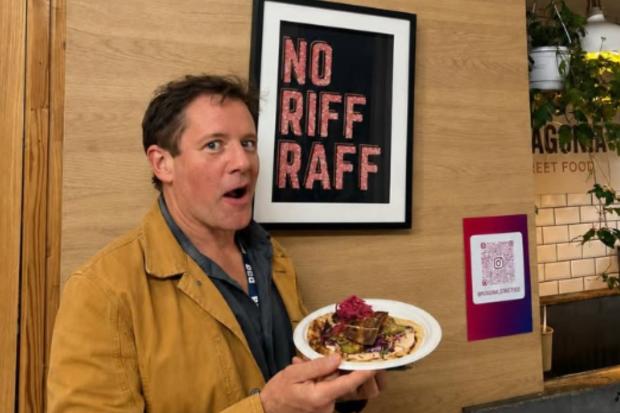 'Honorary Welshman' and celeb chef Matt Tebbutt visits popular city's ...