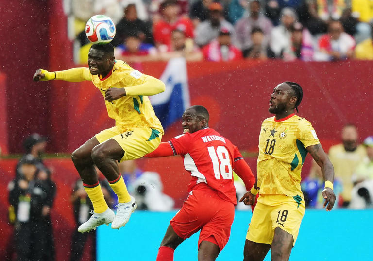Black starry night: Ghana scores in injury time for 1-0 win over Panama ...