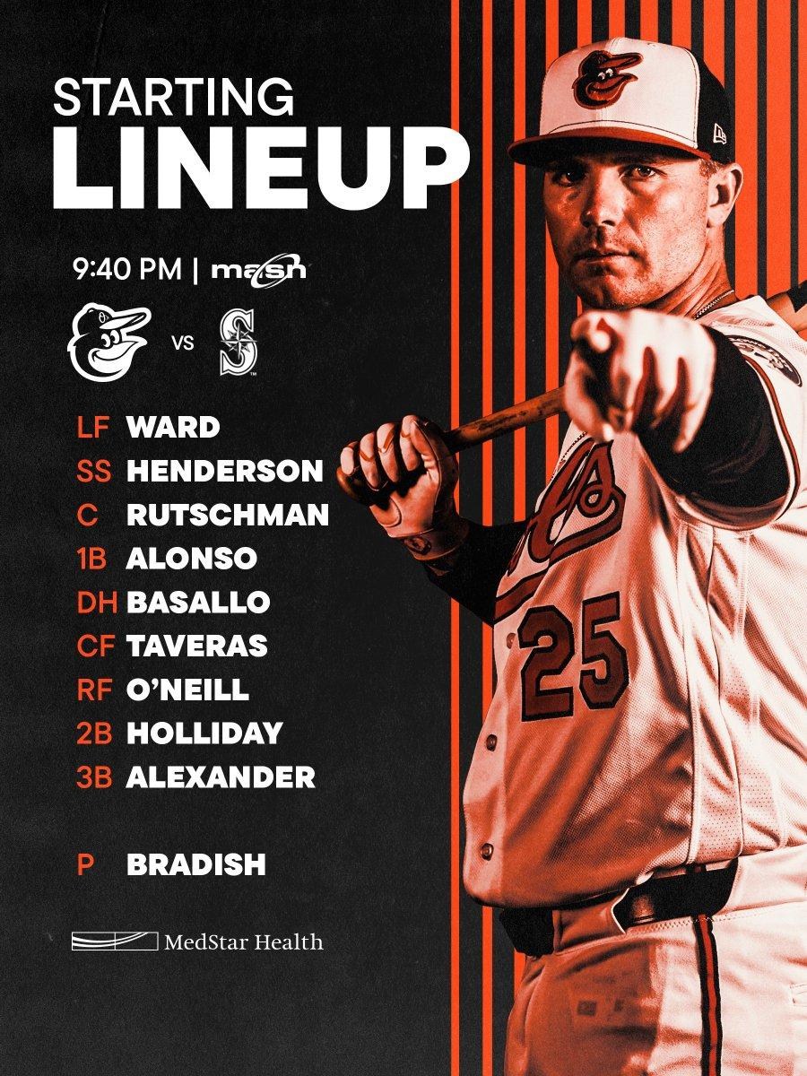 Mariners game preview and discussion, Orioles at Mariners