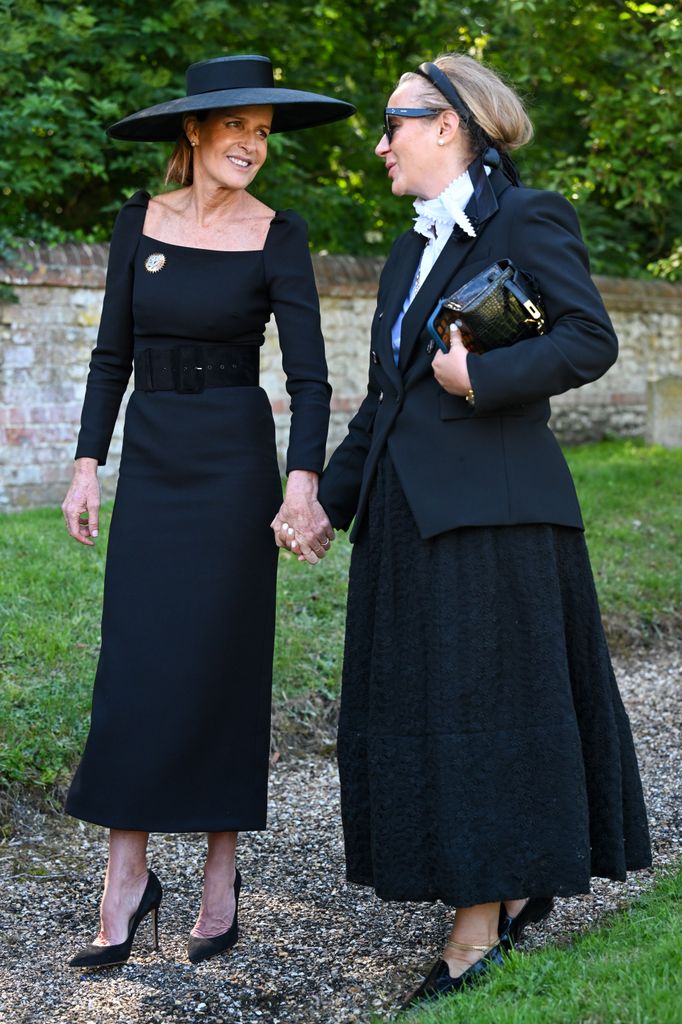 El último adiós a Lady Pamela Hicks, la confidente de Isabel II: un ...
