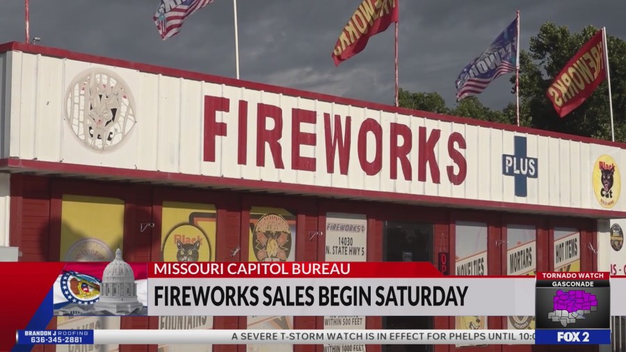 State fire marshal urges caution as firework sales begin