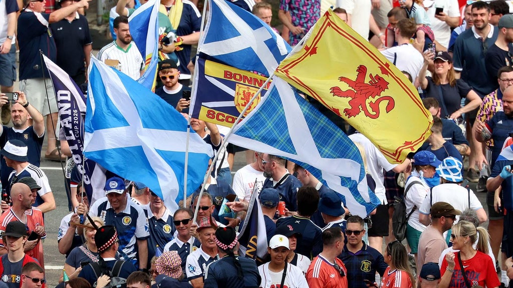 "I think we should keep them": New wave of Tartan Army arrives in ...