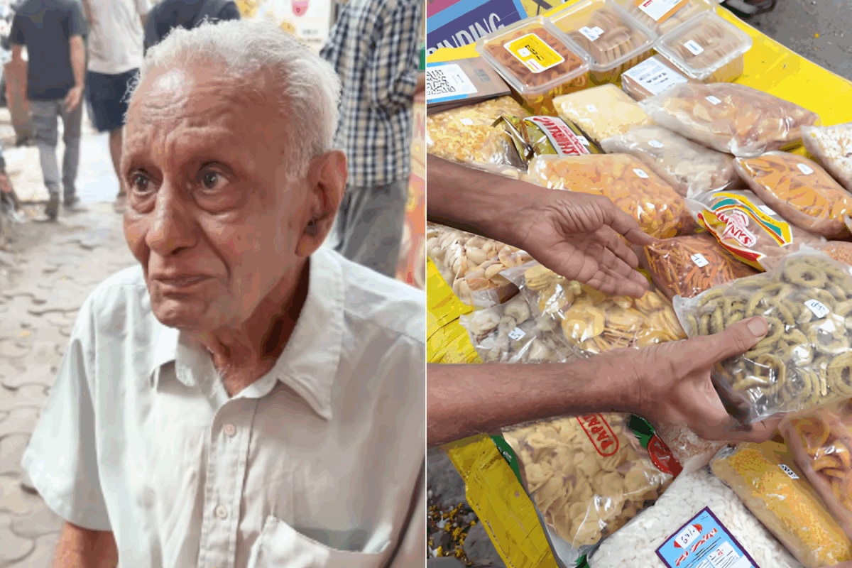 82-year-old Mumbai man refuses to retire, sells homemade snacks for ...