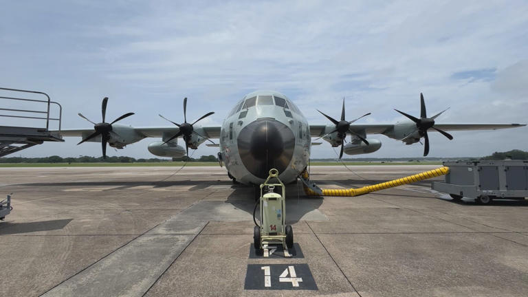Hurricane Hunters track Tropical Storm Arthur off Texas coast