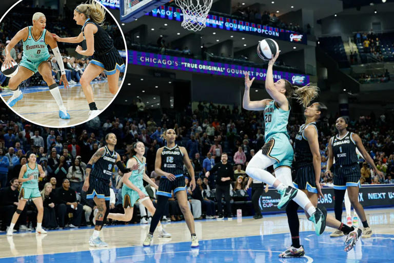 Sabrina Ionescu’s game-winning layup, bench lead Liberty past Sky for ...