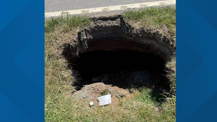 Sevier Co. officials warn drivers of worsening sinkholes on Boyd's ...