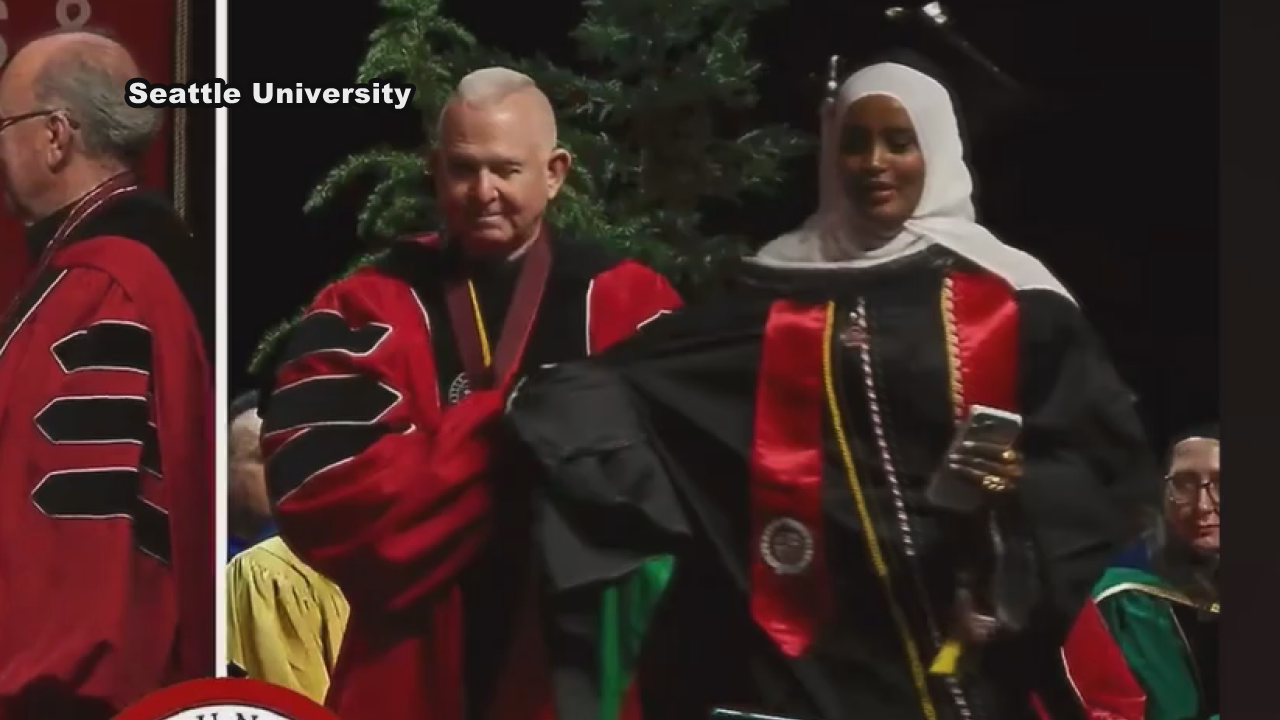 Controversy surrounds Seattle University commencement over Palestinian flag