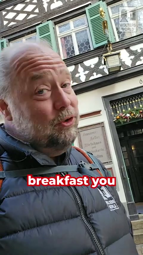 White sausages & beer for breakfast. A German breakfast
