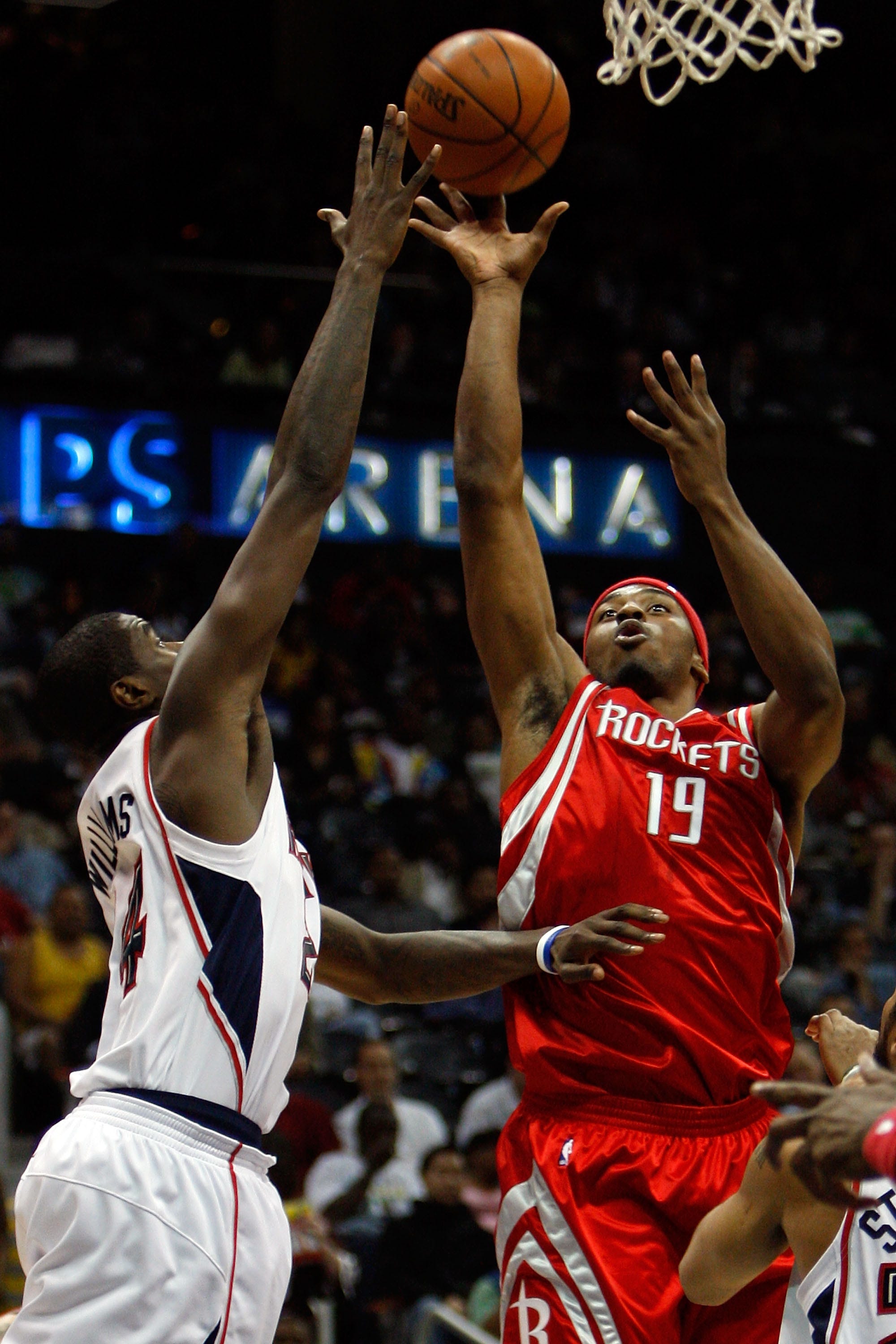 Houston Rockets jersey history No. 19 - Mike Harris (2008-11)