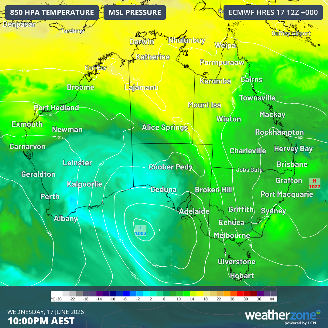 Two weeks of widespread winter warmth across SE Australia