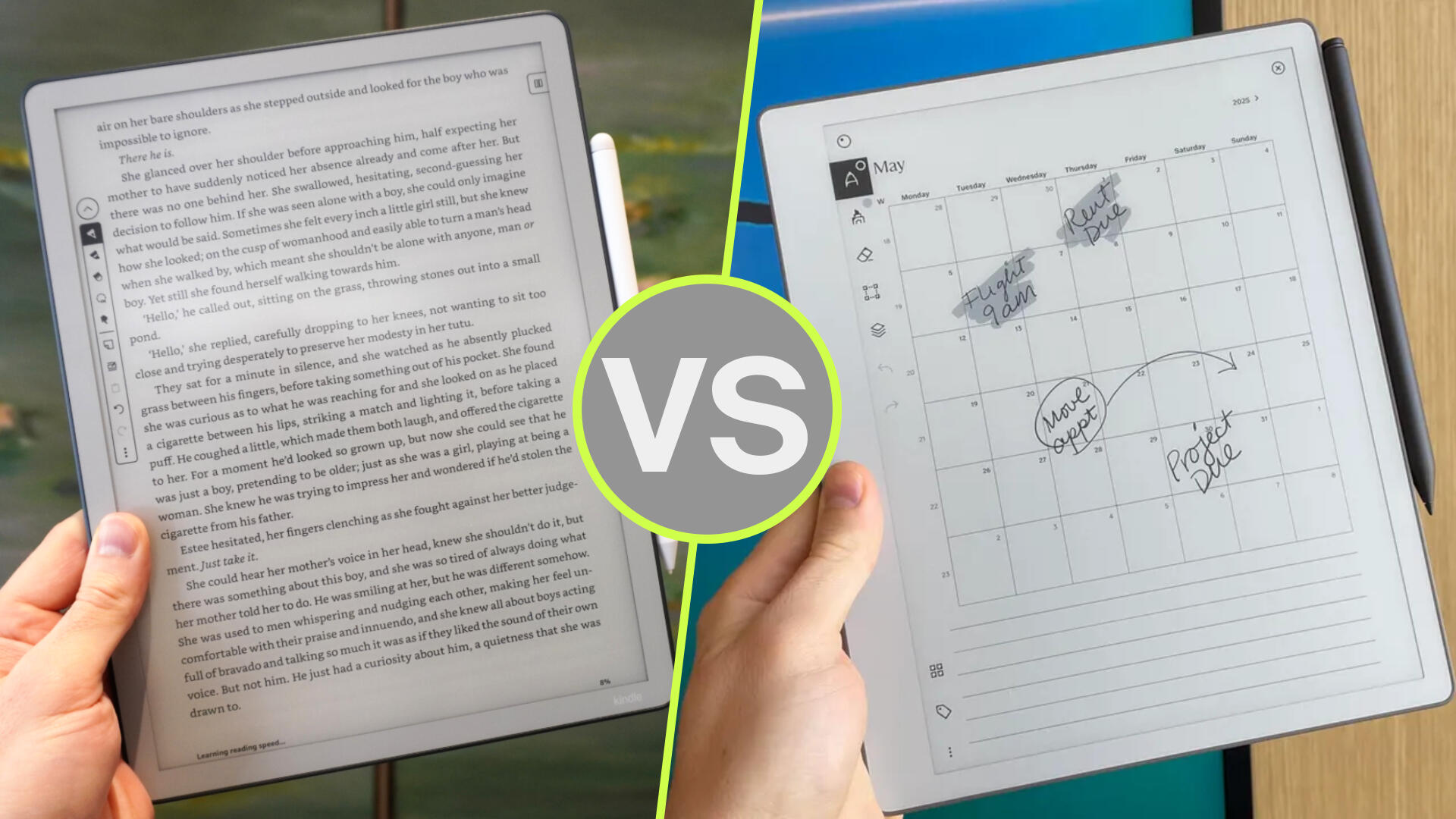 ReMarkable Paper Pure vs. Amazon Kindle Scribe (2026): I tested the ...