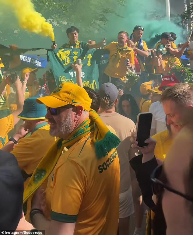 Socceroos World Cup fans sing controversial Trump 'sex offender' chant ...
