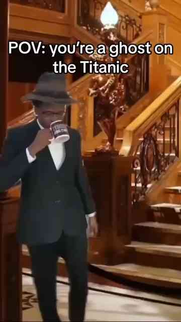 POV: you’re a ghost on the Titanic 😲🚢💀 just floating around like I ...