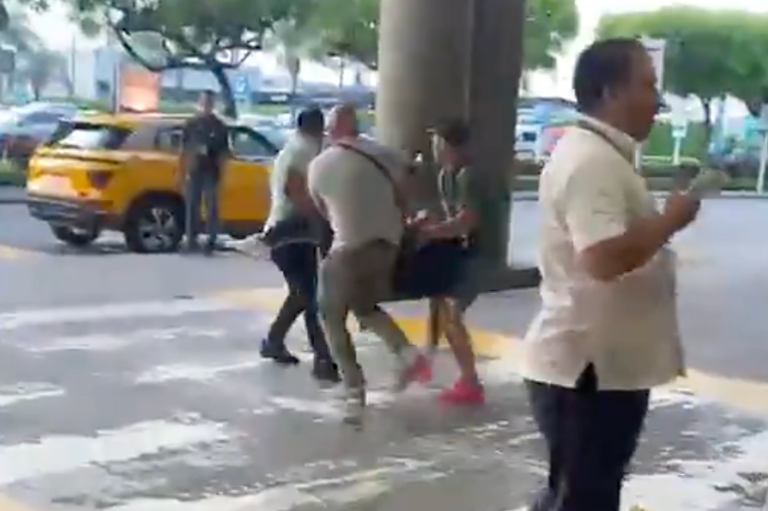 Wanted Las Aguilas crime boss executed by gunmen in chilling airport ...