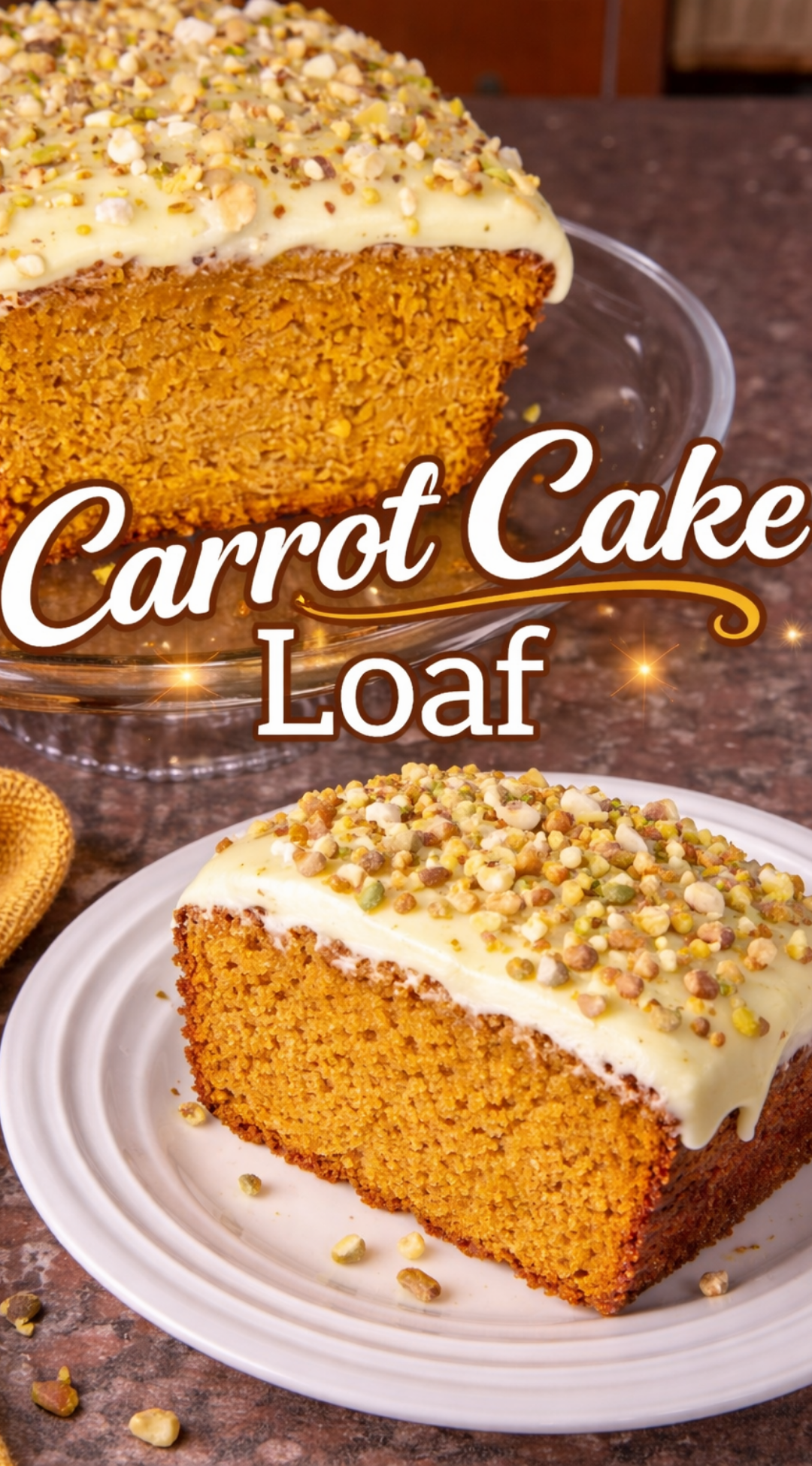 Bake a carrot cake loaf everyone keeps asking for