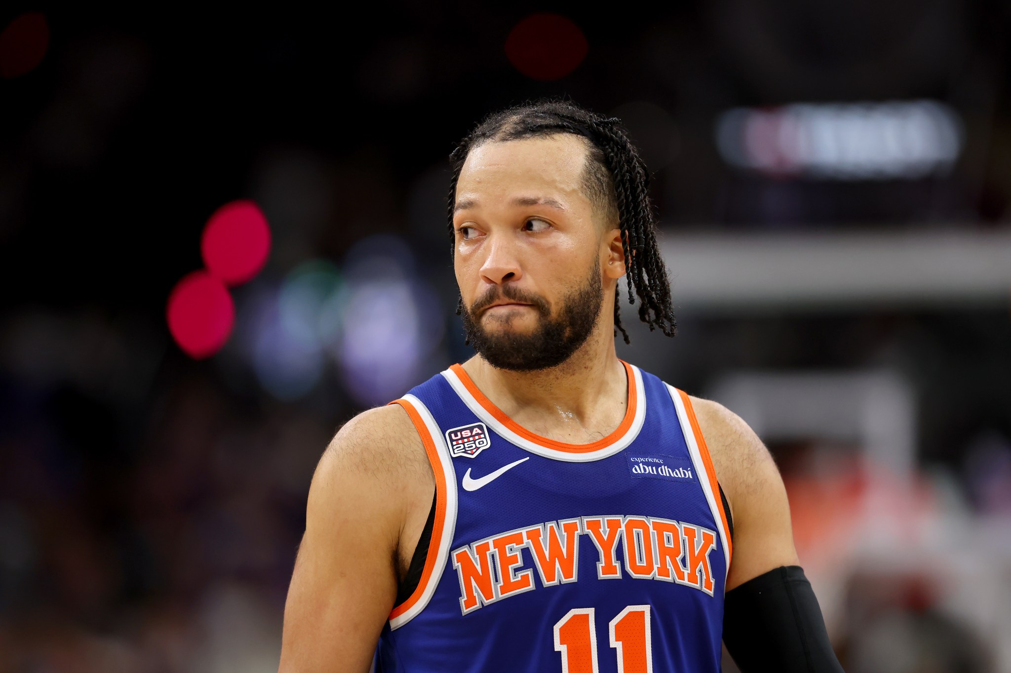 Knicks' Jalen Brunson explains postgame hug after NBA Finals Game 5