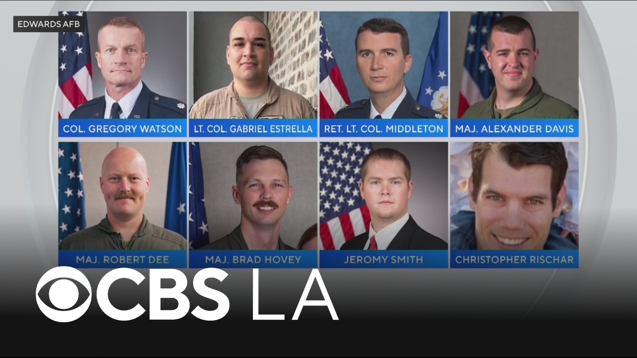 8 victims of B-52 bomber crash at Edwards Air Force Base identified