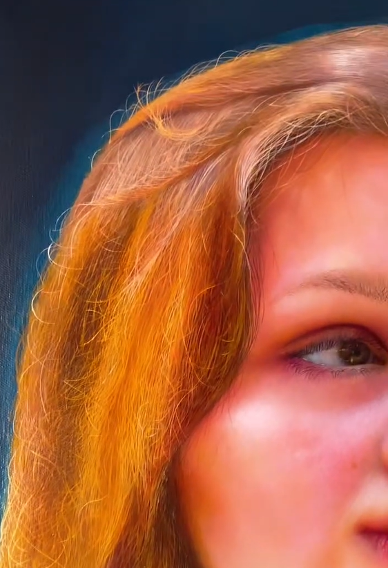 Simple hair tutorial for artists: Soft, creative look for painting