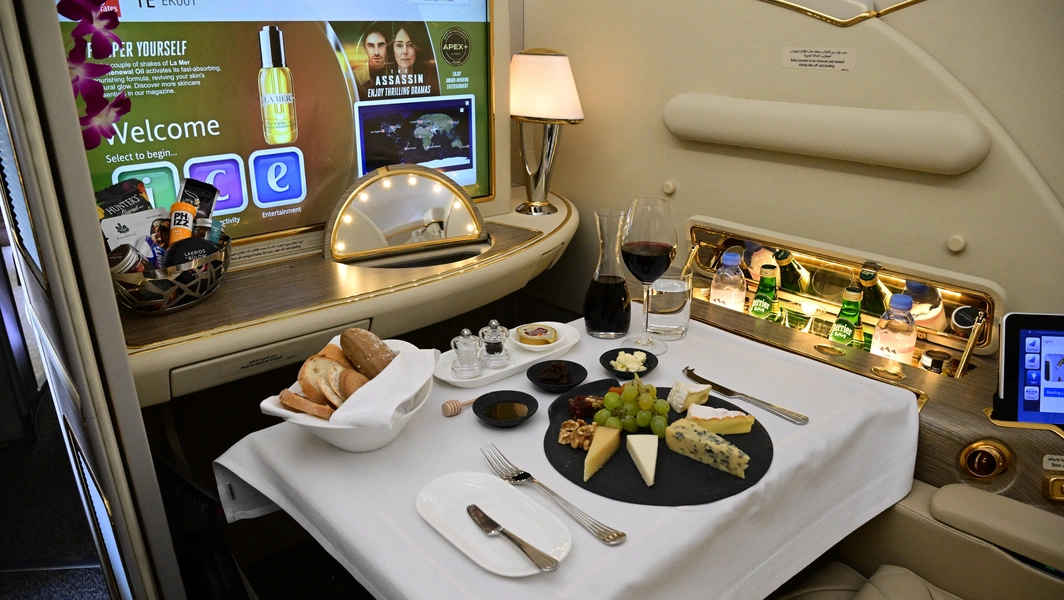 4 luxurious details of Emirates first class