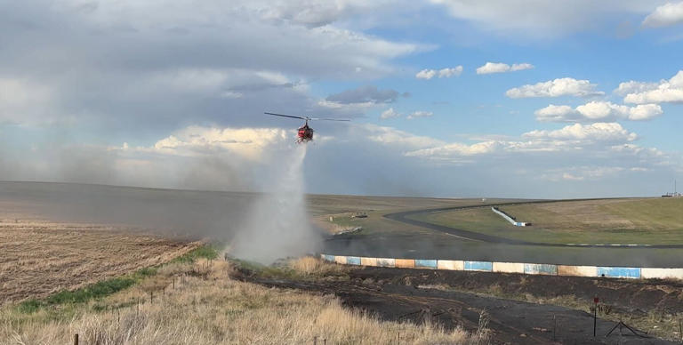 Fire ignites inside one of Colorado’s firefighting helicopters while ...