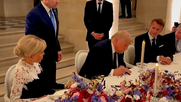 Trump signs deal to end war with Iran during Versailles dinner