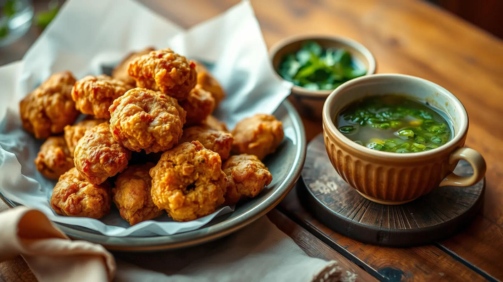 How to make crispy corn pakora with chutney at home for a delicious tea ...