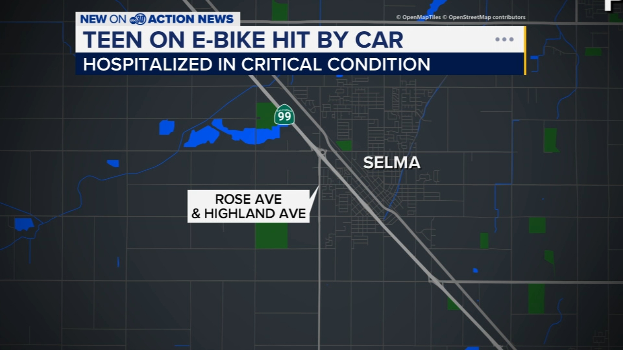 Teen in critical condition after being hit by car while on e-bike in ...