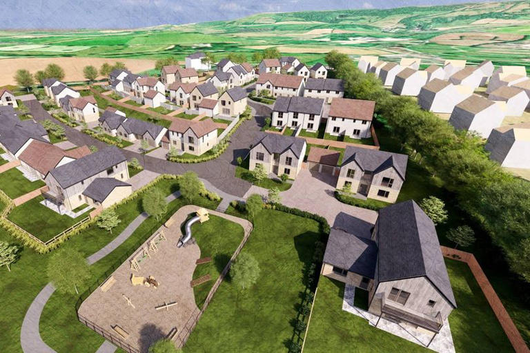 Revised plans for 47 new homes on western edge of Wells