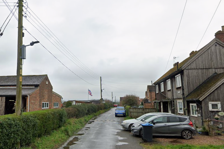 Police hunt man and woman after Range Rover crashes into house in ...