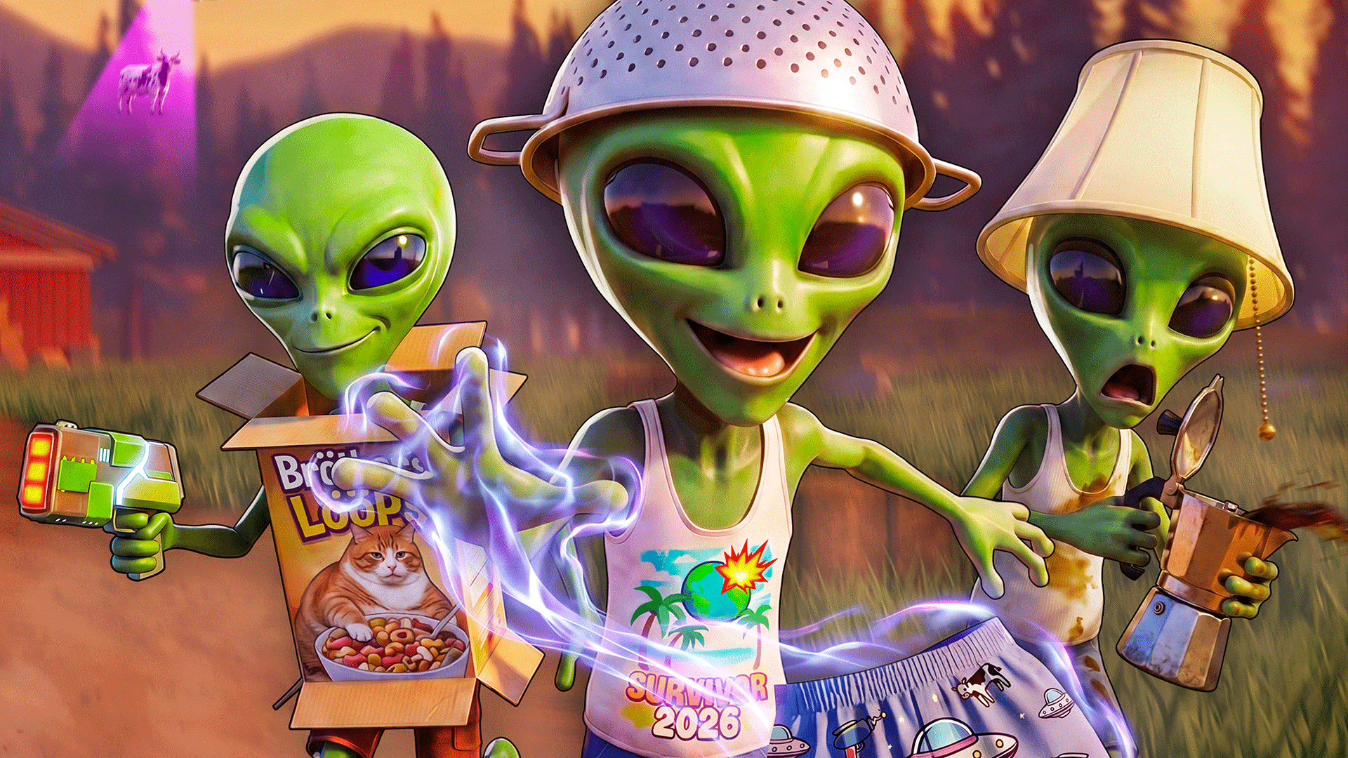 Aliens took my stuff - official announcement trailer