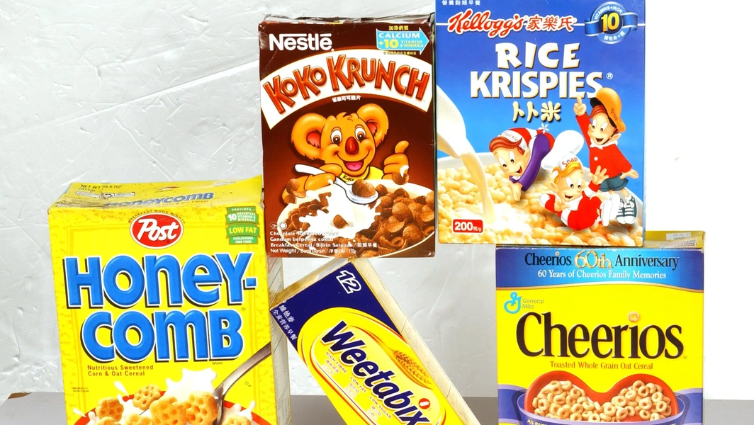 Cartoon characters and the business of breakfast