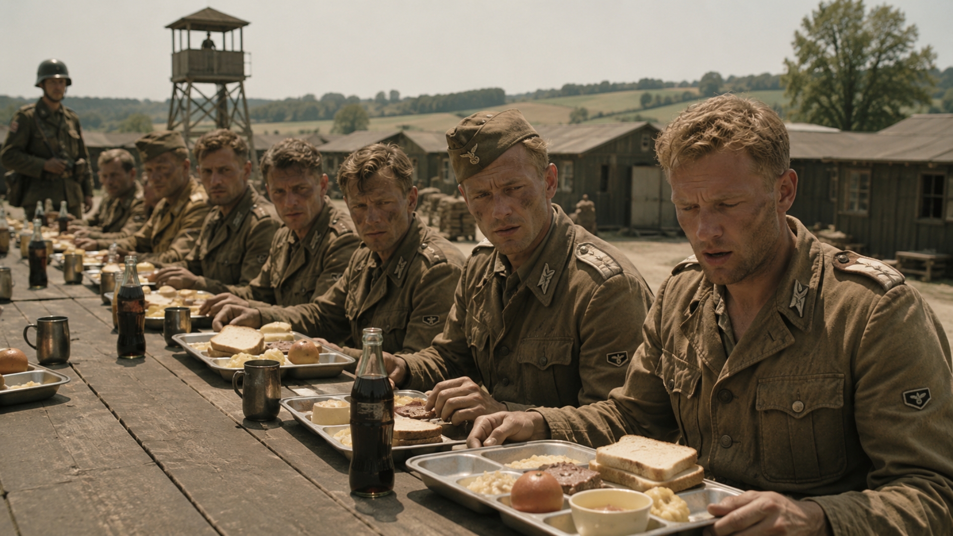 The meal that made German POWs doubt everything they had been told