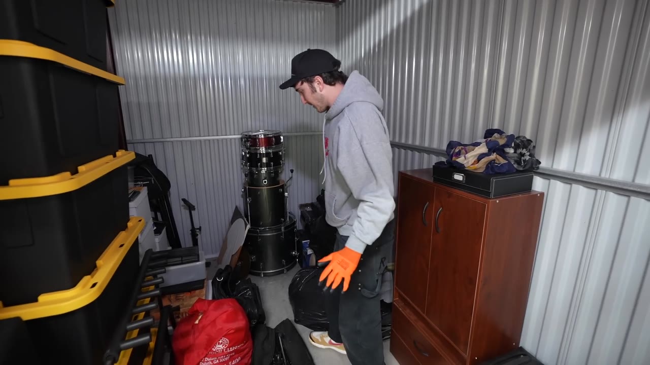 A locked safe sat inside a $5900 storage unit - but the real value was ...