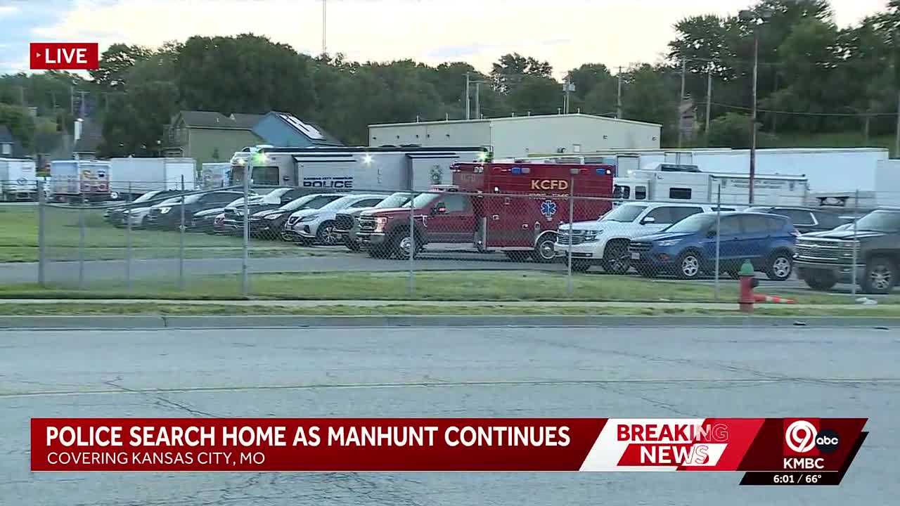 Police searching home in connection to Kansas City shooting spree suspect