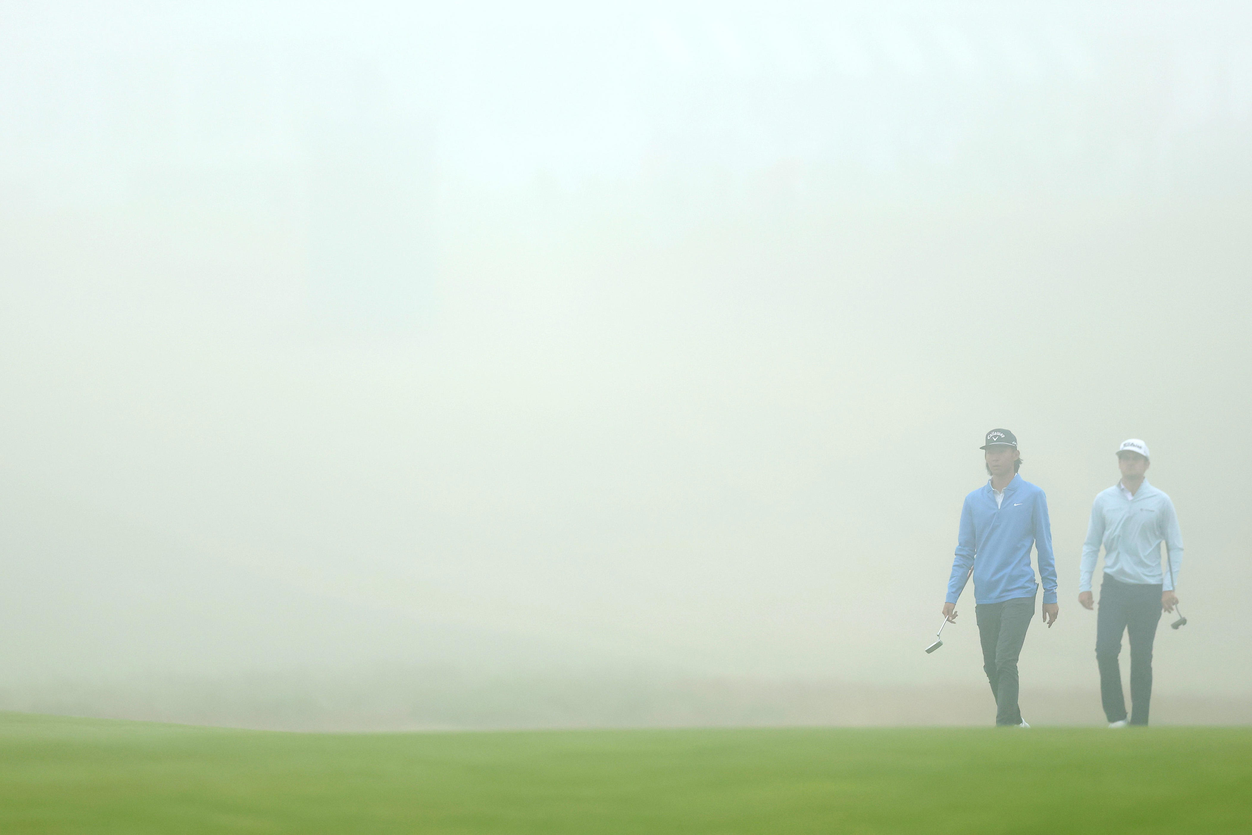 US Open live weather updates: Heavy fog, wind wreaking havoc on Round 1