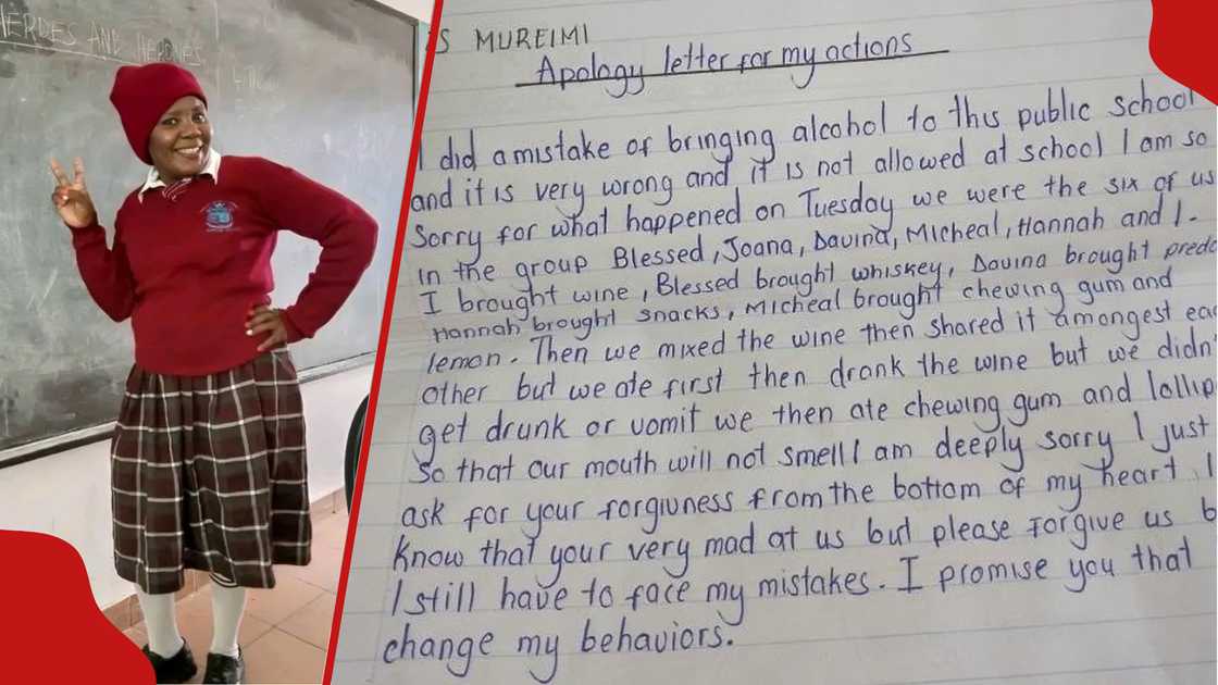 Nairobi teacher seizes alcohol from Form 3 girls, forces them to write ...