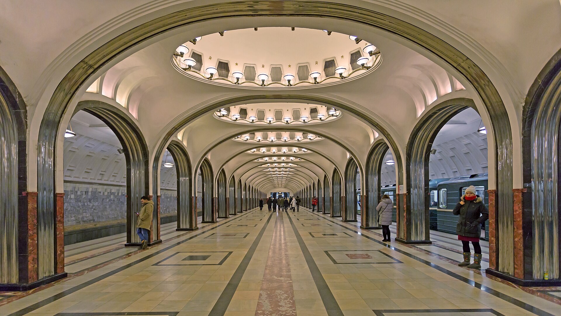 Why Soviet metro stations look like royal palaces