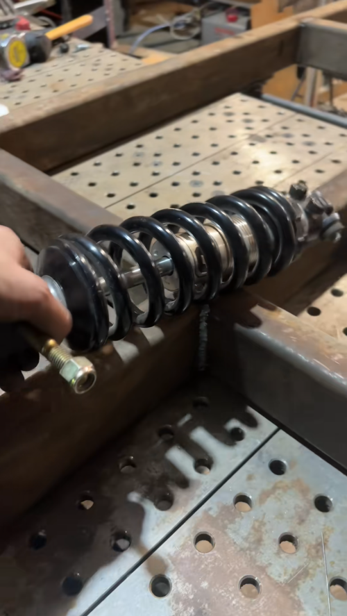 The final steps before testing this custom burn trailer
