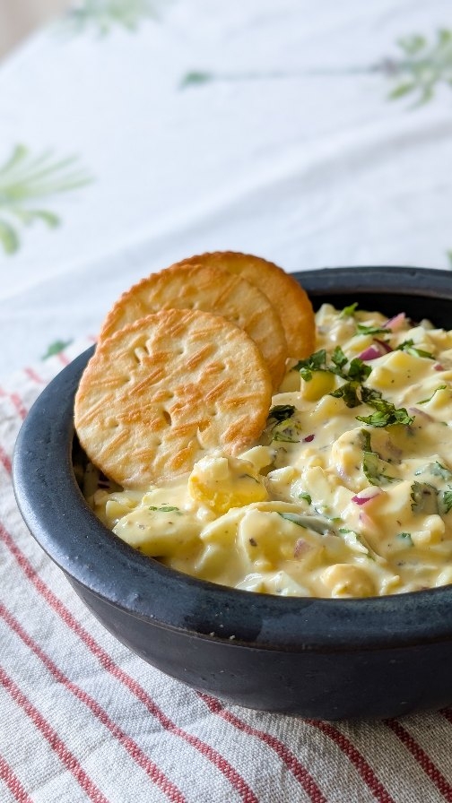 Quick cold high protein egg salad you’ll keep making