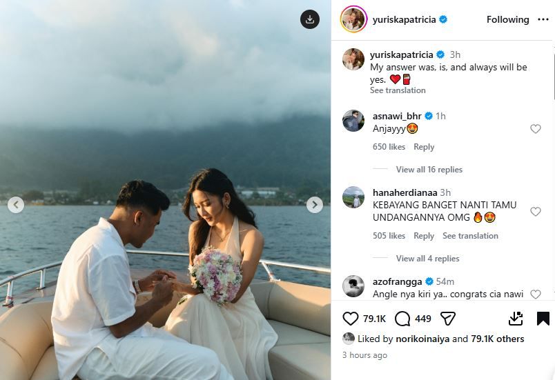 Profil Yuriska Patricia, calon istri Asnawi Mangkualam yang dilamar di ...