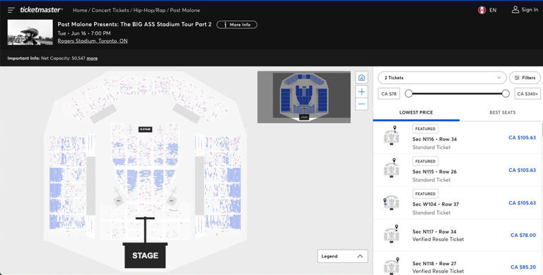 Some artists feeling 'blue dot fever,' fans say, as high ticket prices ...