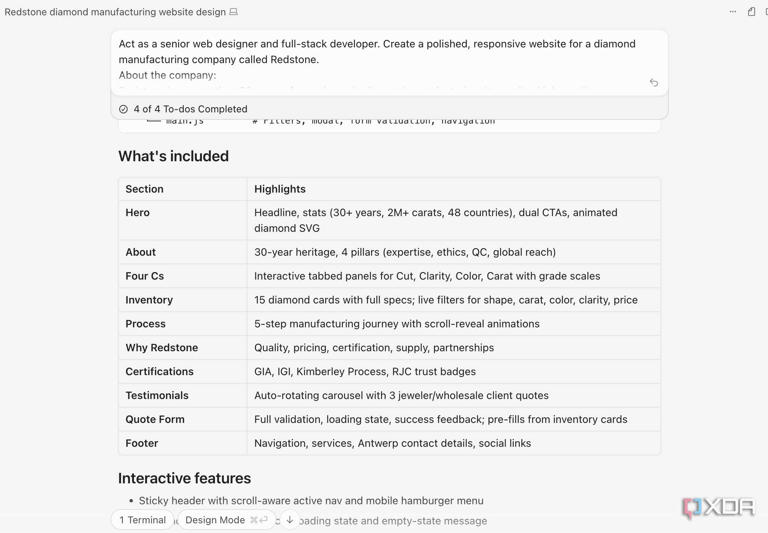 I built a complex website using a prompt in Google Antigravity 2.0 and ...