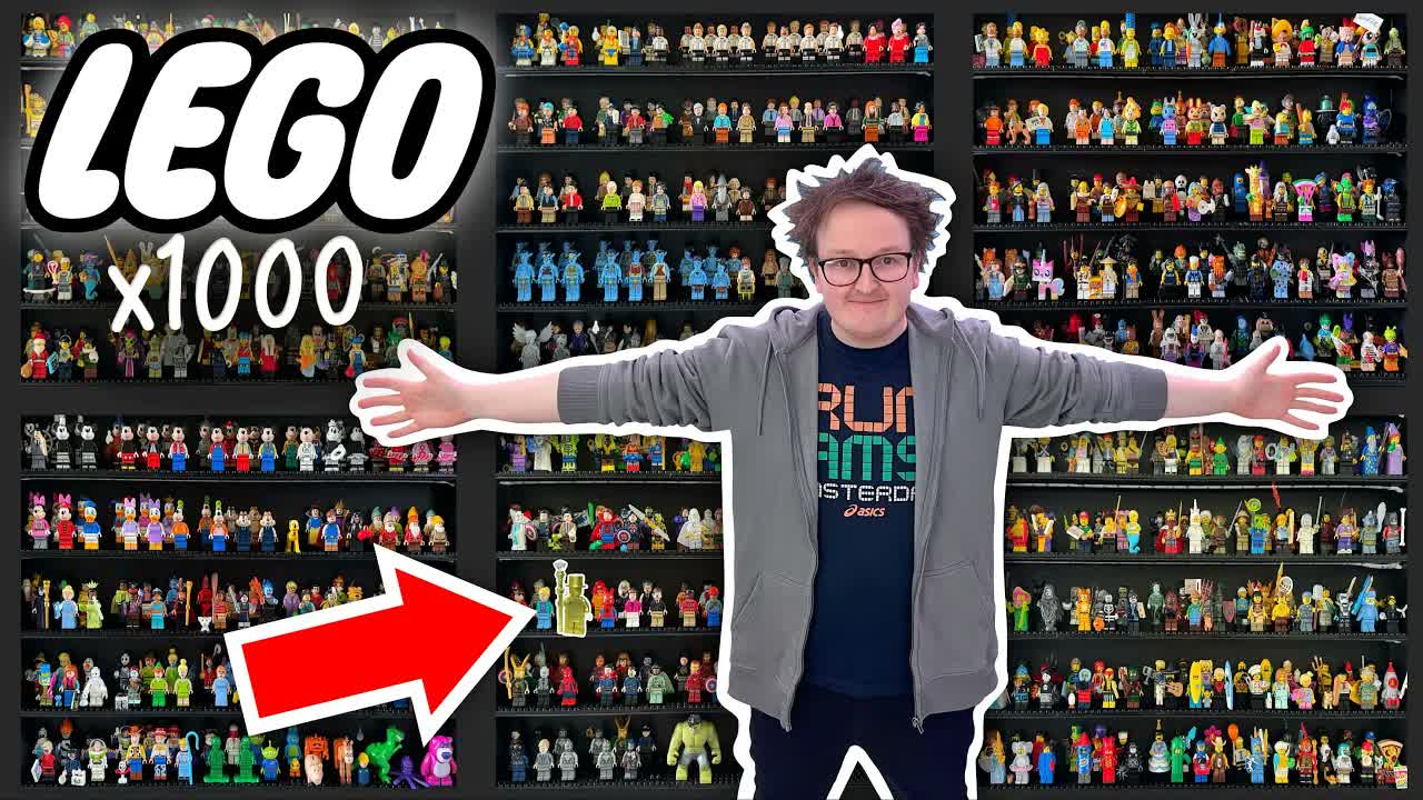 What happens when you build 1,000 LEGO minifigures?